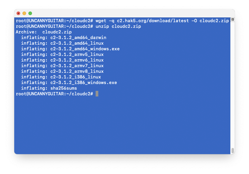 Installation And Setup | Hak5 - Cloud C²